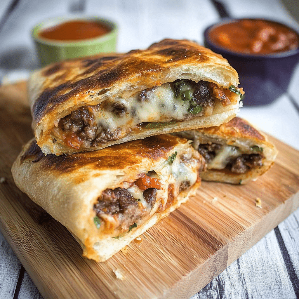 Irresistible Philly Cheesesteak Stromboli Recipe Delight