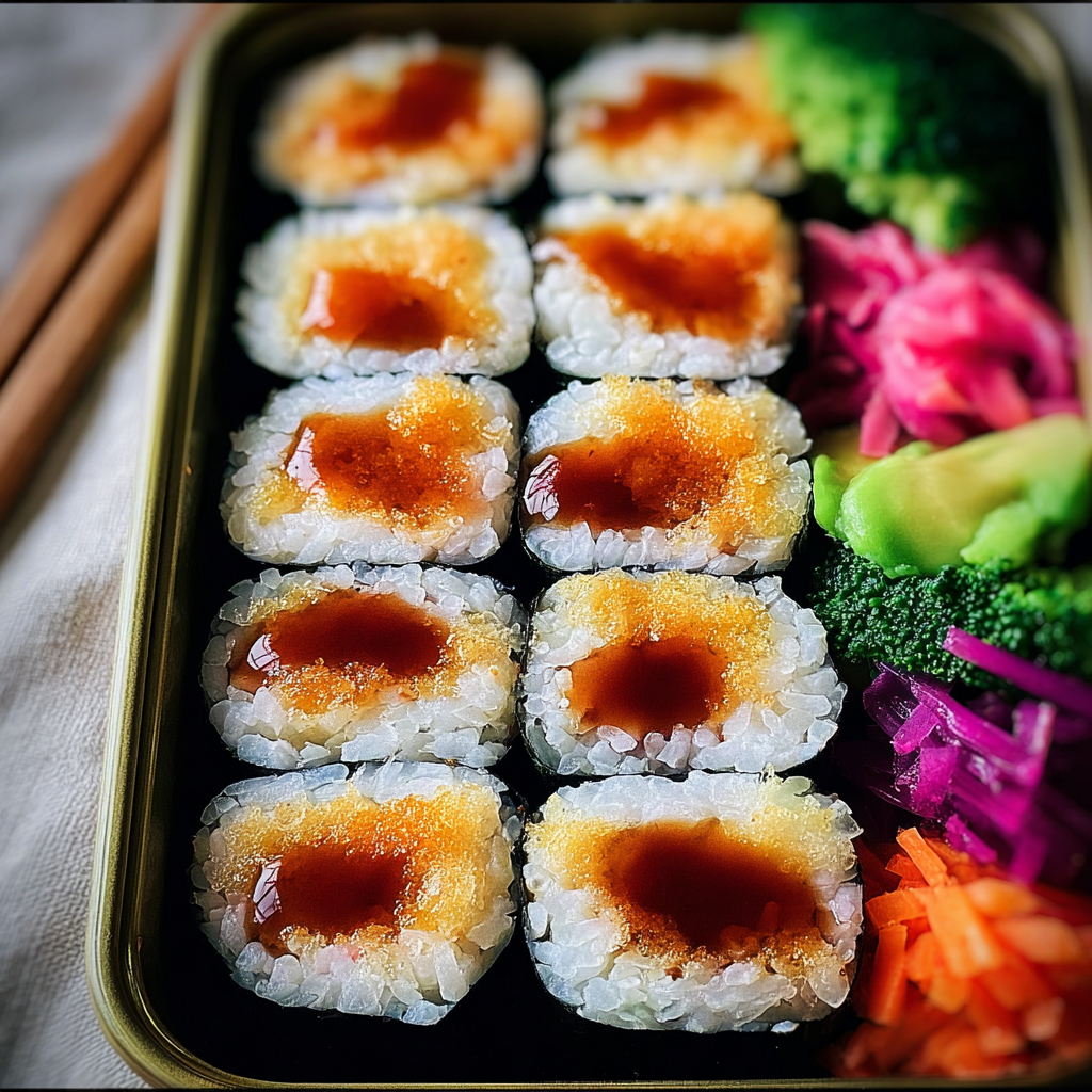 Colorful Bento Sushi Rolls - Easy Rainbow Recipe Guide