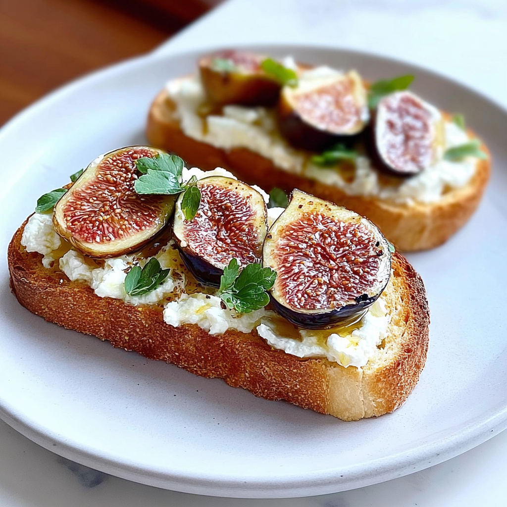 Fig Ricotta Toast Recipe - Easy 10-Minute Breakfast