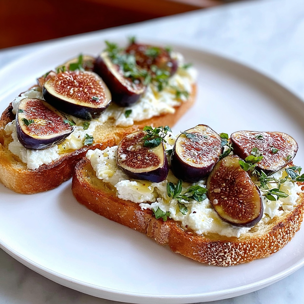 Fig Ricotta Toast Recipe - Easy 10-Minute Breakfast
