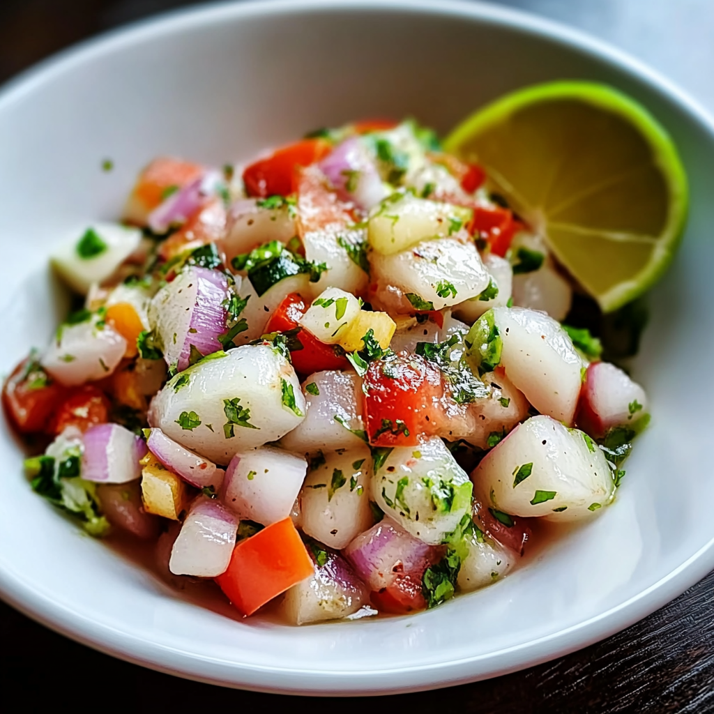 Fresh Fish Ceviche Recipe - Easy 5-Minute No-Cook Delight