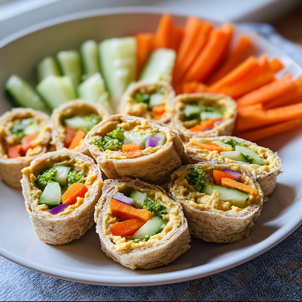 Hummus Veggie Snack Packs - Easy 5-Minute Healthy Recipe