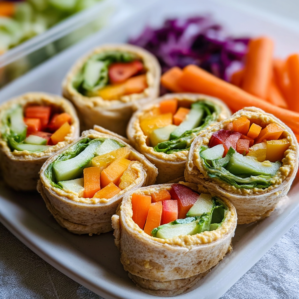Hummus Veggie Snack Packs - Easy 5-Minute Healthy Recipe
