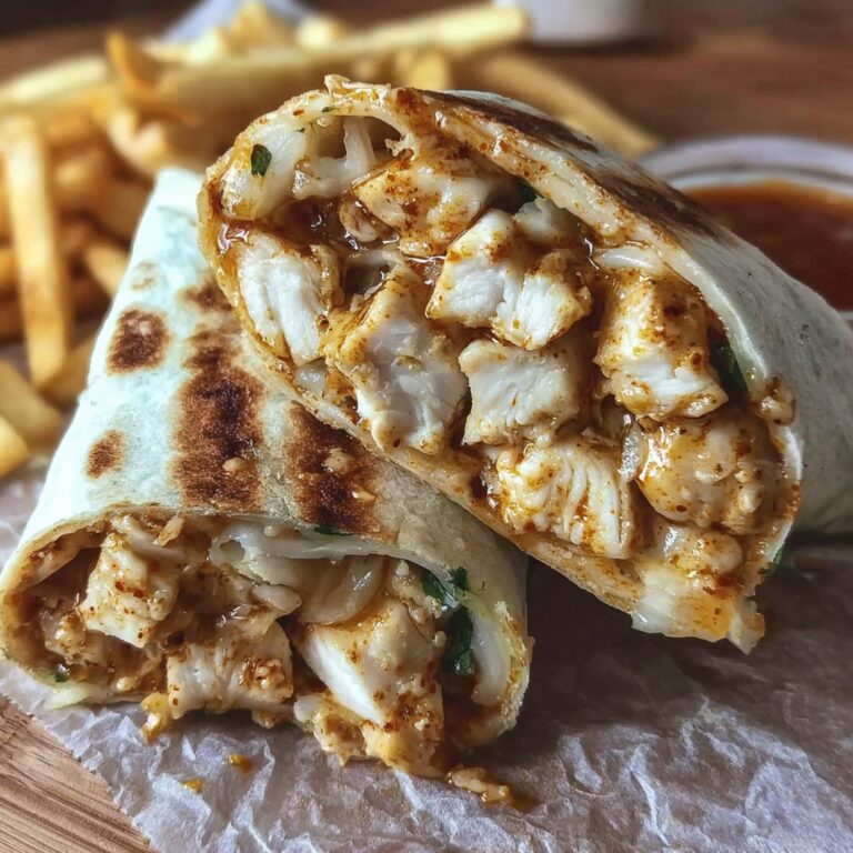 Parmesan Garlic Chicken Burritos - Easy 30-Minute Recipe