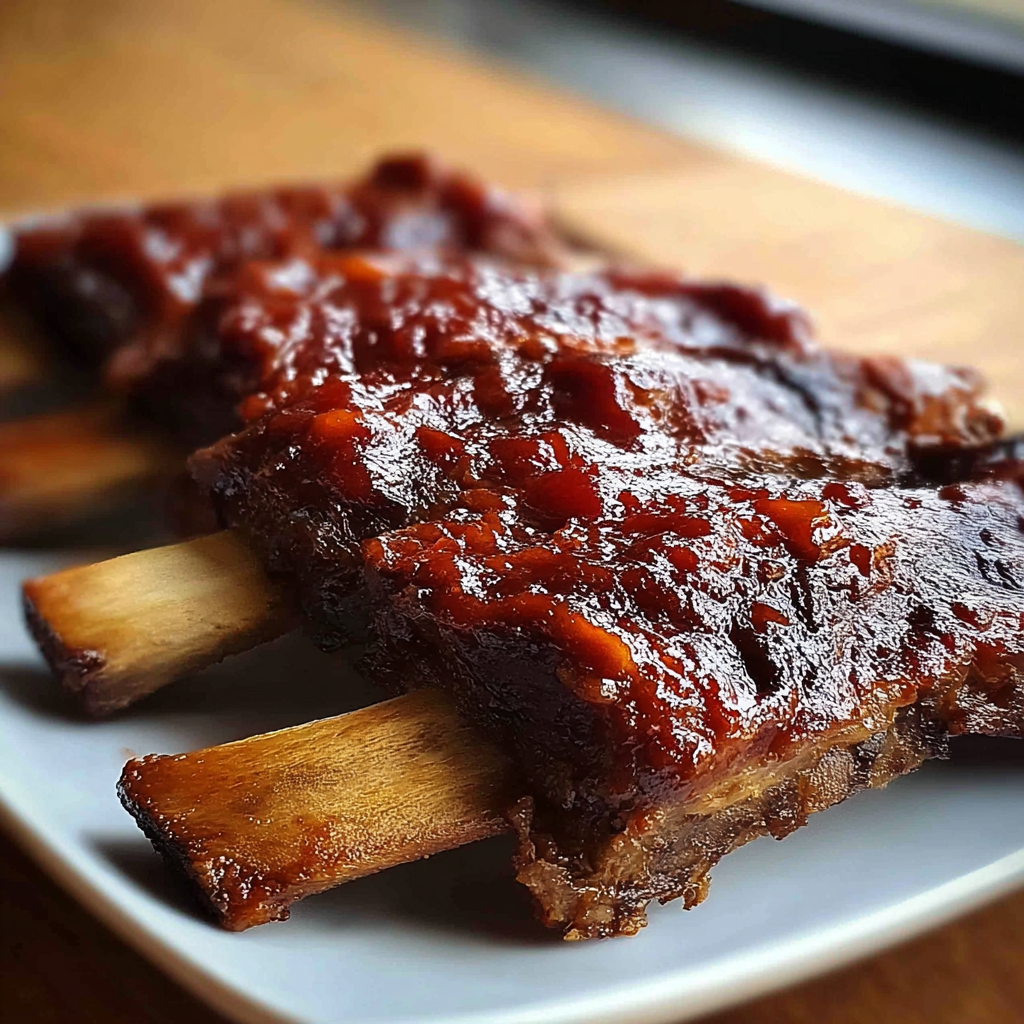 Tender BBQ Beef Ribs Recipe - Easy Fall-Off-The-Bone