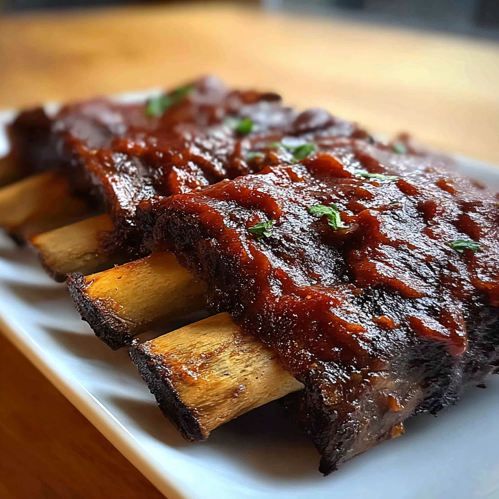 Tender BBQ Beef Ribs Recipe - Easy Fall-Off-The-Bone