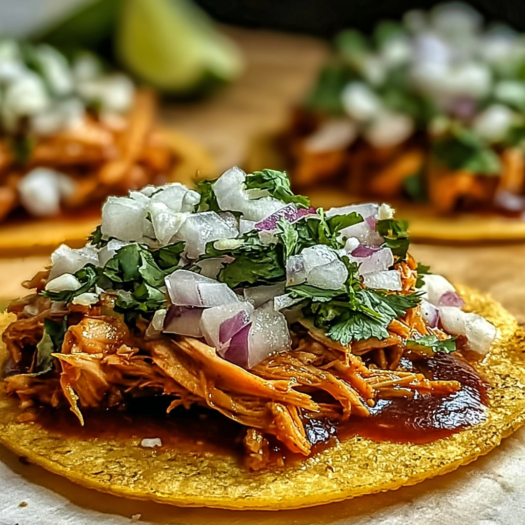 Chicken Tinga Tostadas Recipe - Easy Authentic Mexican