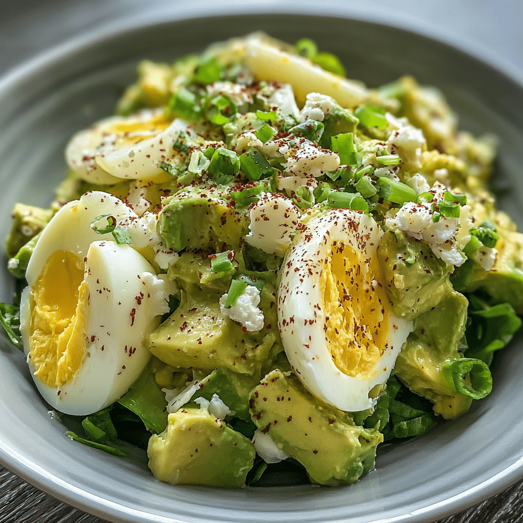 Keto Avocado Egg Salad - Perfect Low Carb Recipe in Minutes