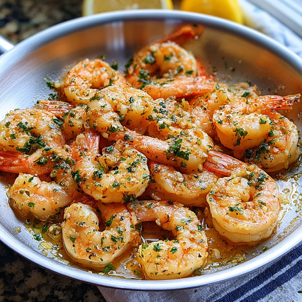 Lemon Garlic Shrimp Zesty - Easy 10-Minute Recipe