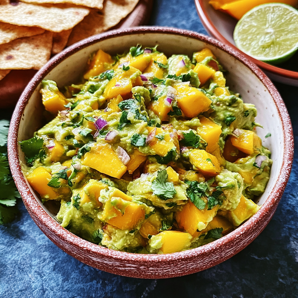 Mango Guacamole Chunks Recipe - Best Tropical Twist