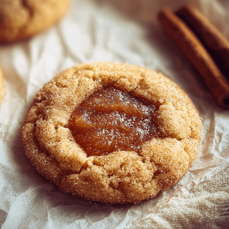 Apple Butter Snickerdoodles: Perfect Fall Cookie Recipe