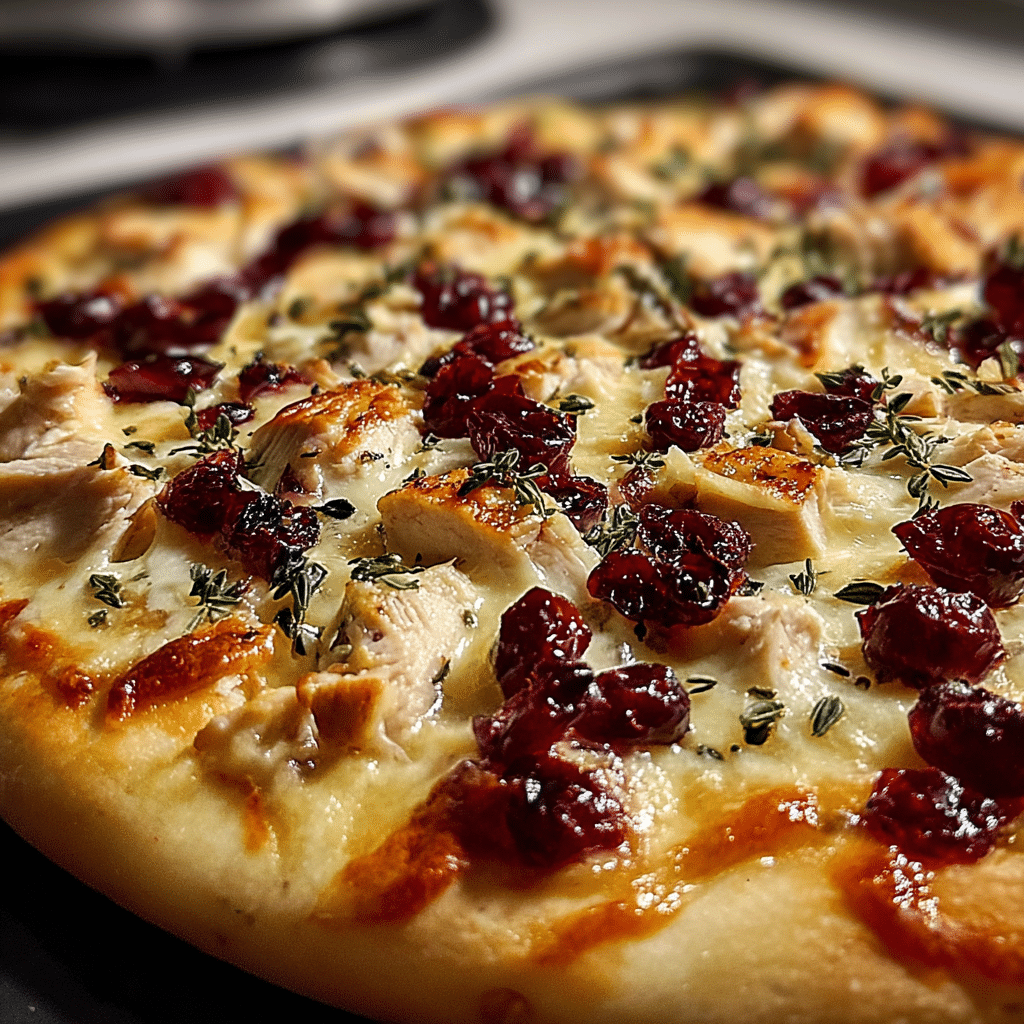 Cranberry Chicken Brie Pizza: Amazing Gourmet Recipe Guide