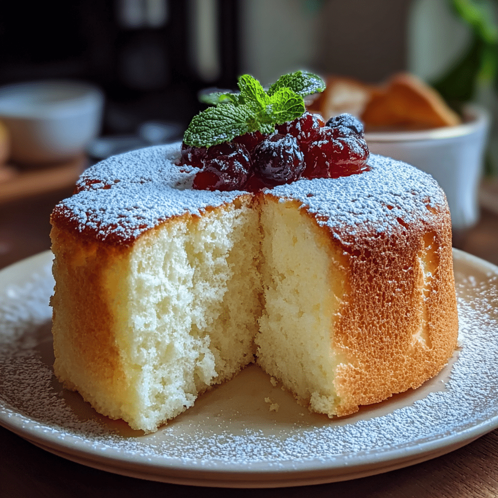 Fluffy Yogurt Cake Recipe - Easy Homemade Light Dessert