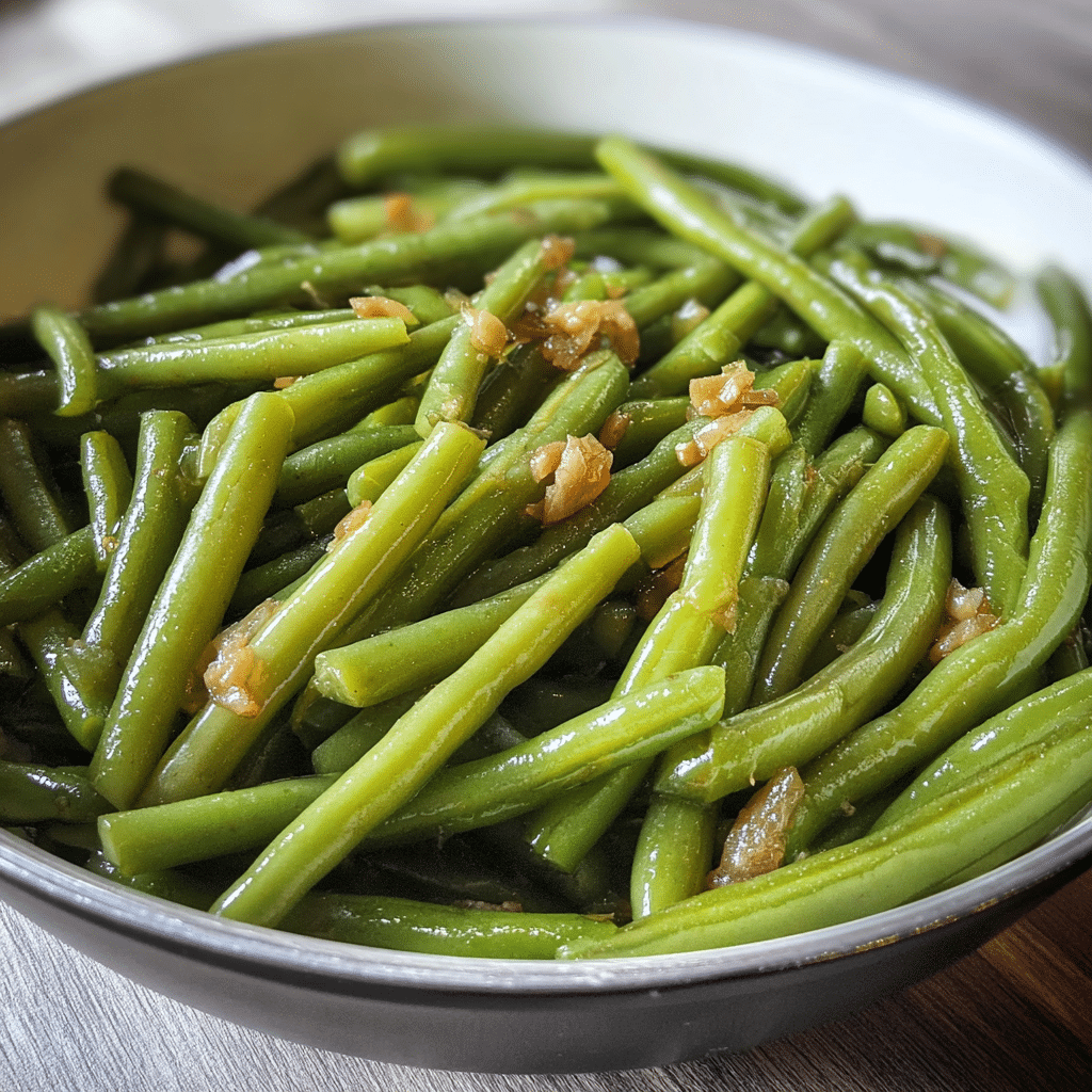Southern Green Beans Recipe - Perfect Tender & Flavorful