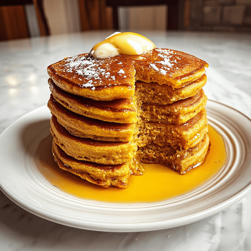 Fluffy Pumpkin Pancakes: Perfect Fall Breakfast Recipe