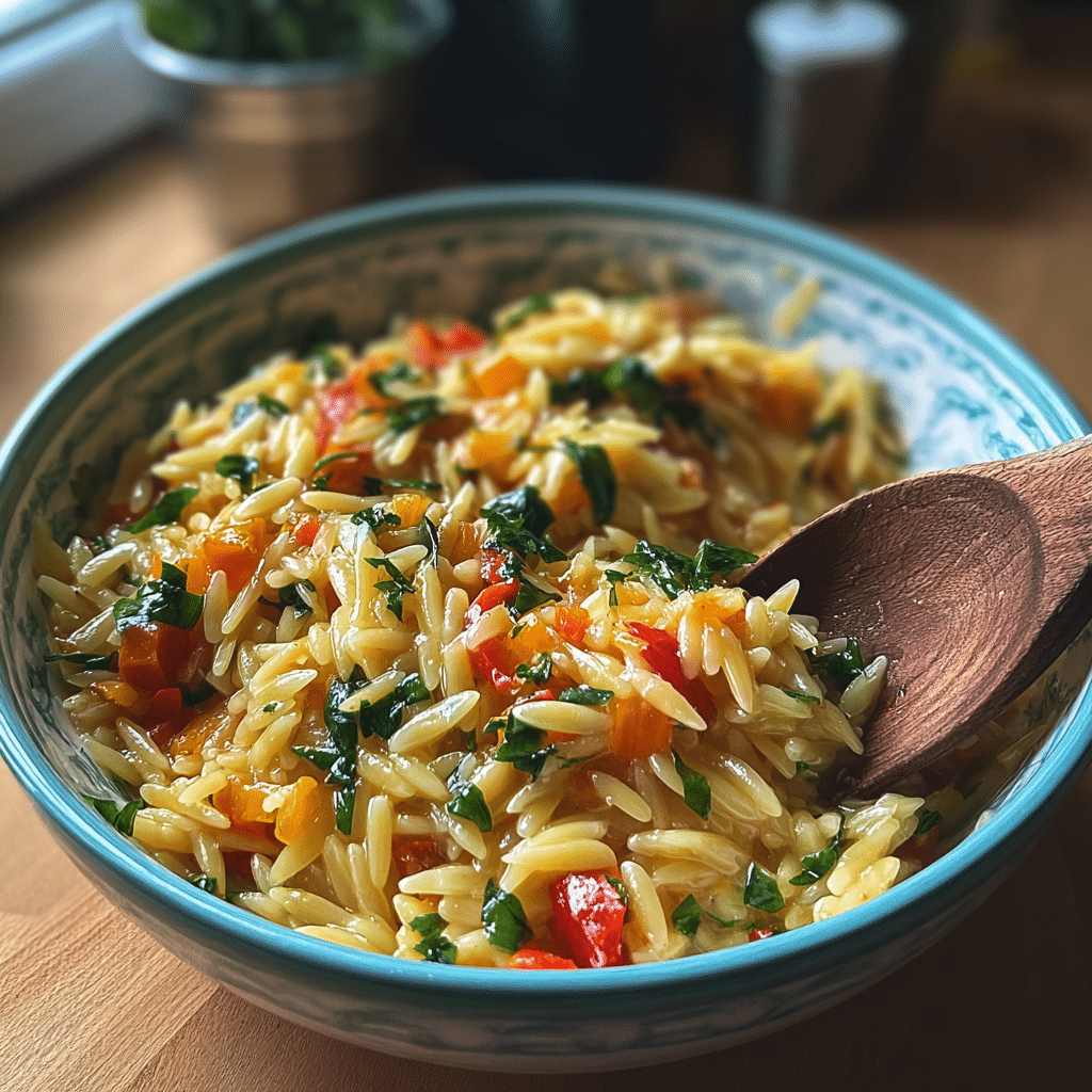 Magical Veggie Orzo: Amazing One-Pot Recipe Ready in 30 Min