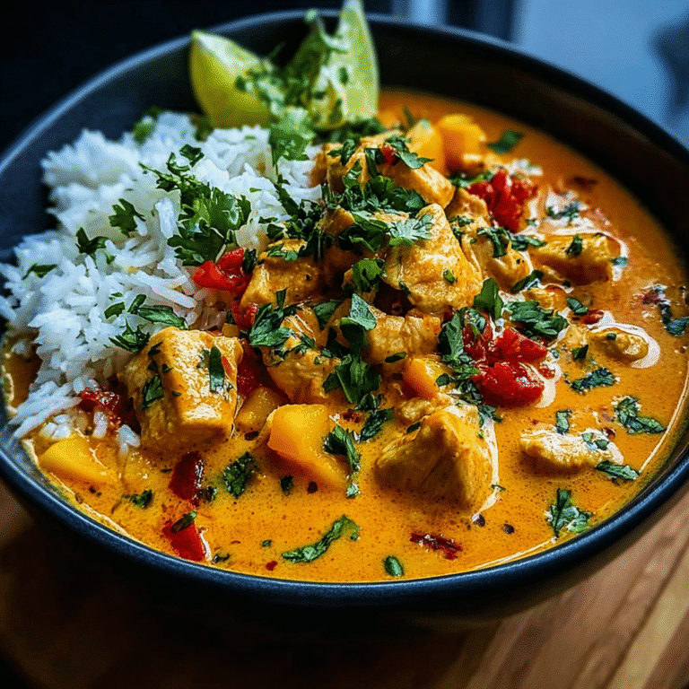 Mango Chicken Curry: Amazing Homemade Recipe Ready in 30 Min