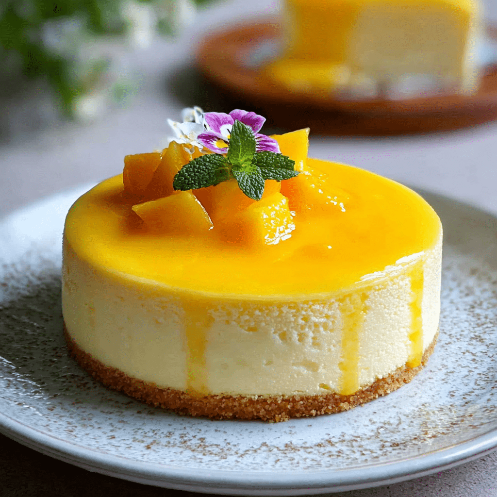 Mango Japanese Cheesecake: Amazing Fluffy Recipe Guide
