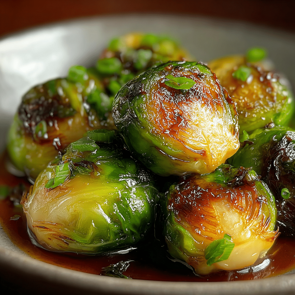 Sweet Sour Brussels Sprouts – Easy Roasted Side with Big Flavor
