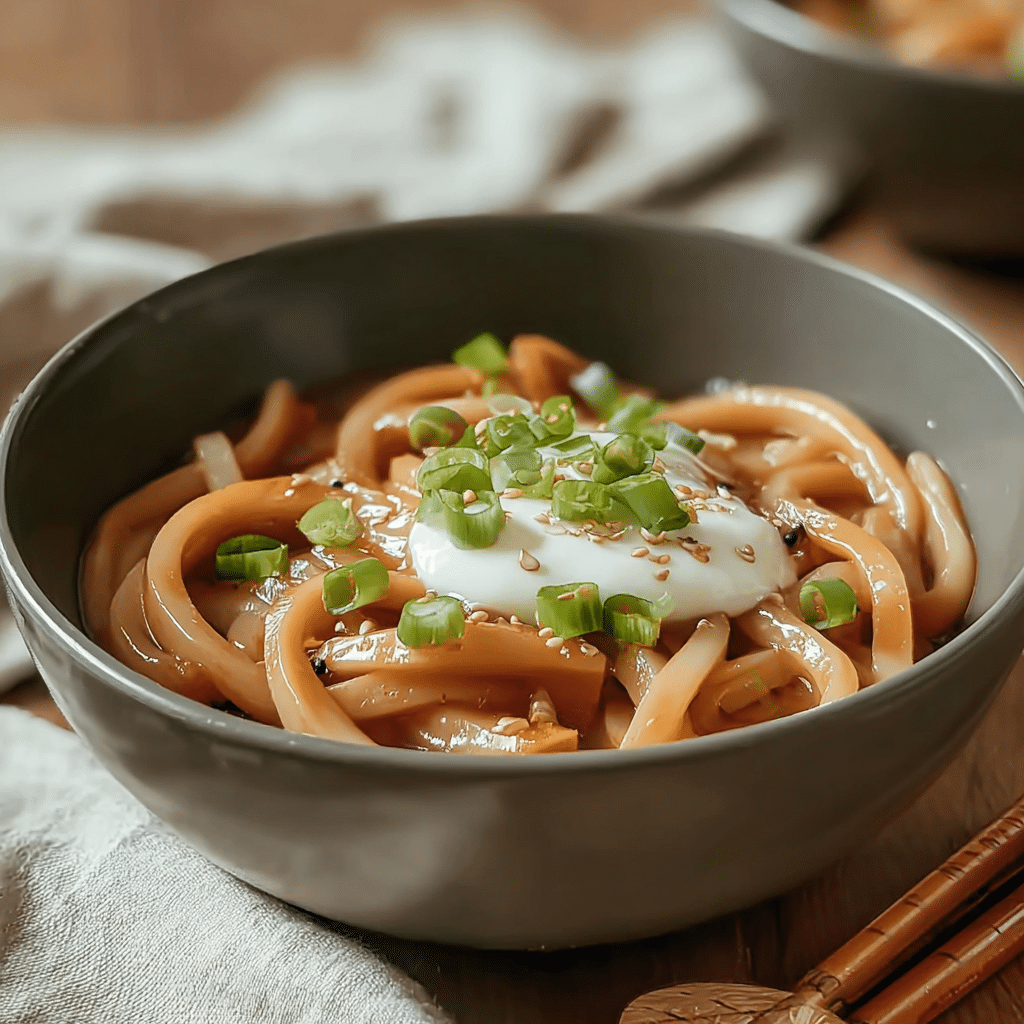 Creamy Miso Udon Amazing Recipe with Soft-Boiled Eggs Guide