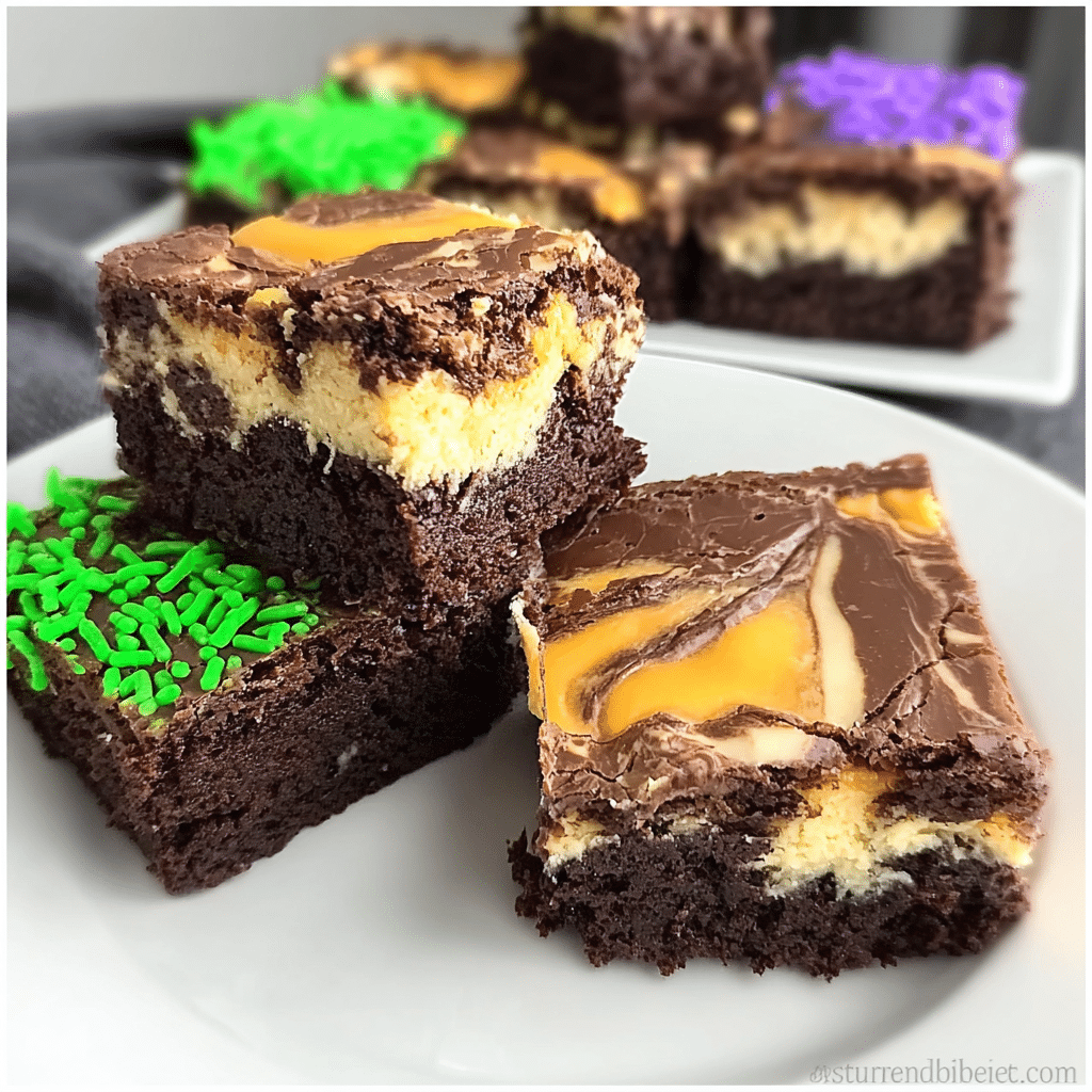 Halloween Cream Cheese Brownies: Perfect Spooky Dessert Recipe