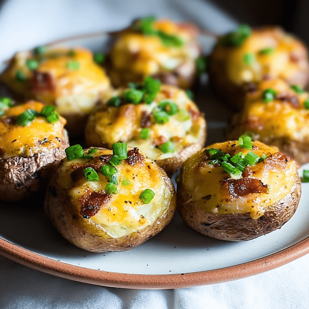Mini Stuffed Potatoes: Easy Crispy Recipe Ready in 30 Min