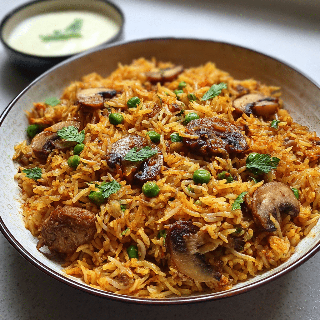 Mushroom Biryani Recipe: Perfect Aromatic Rice Dish Guide