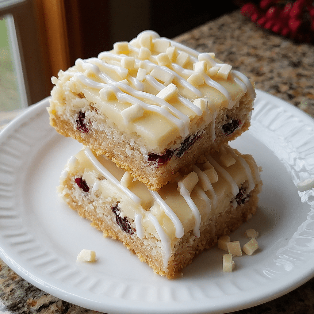 Cranberry Bliss Bars: Perfect Holiday Recipe with Cream Cheese