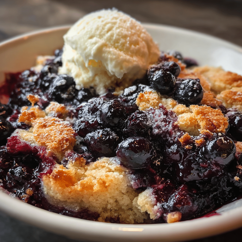 Blueberry Cobbler Recipe: Perfect 3-Ingredient Dessert