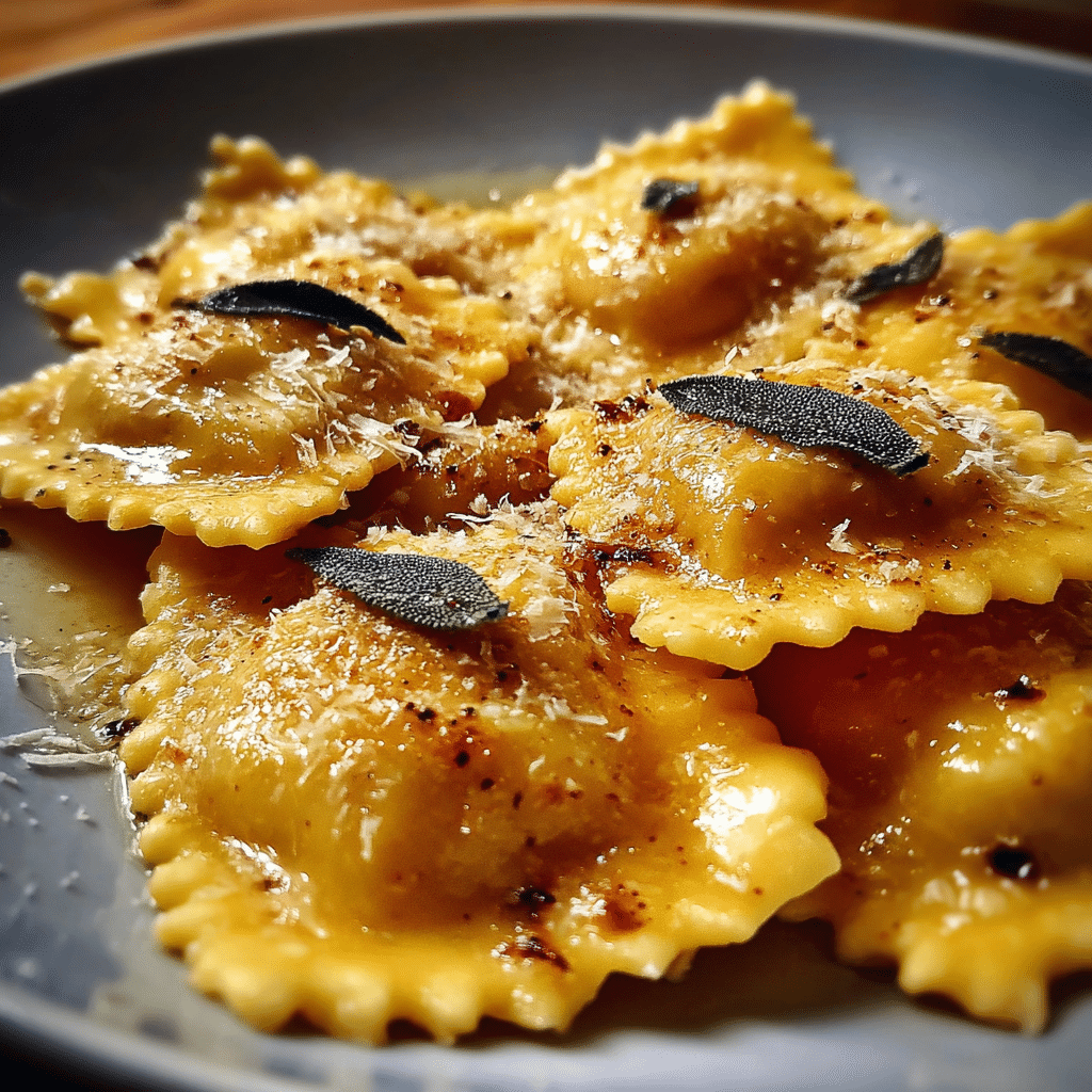 Brown Butter Pumpkin Ravioli: Perfect Fall Pasta Recipe