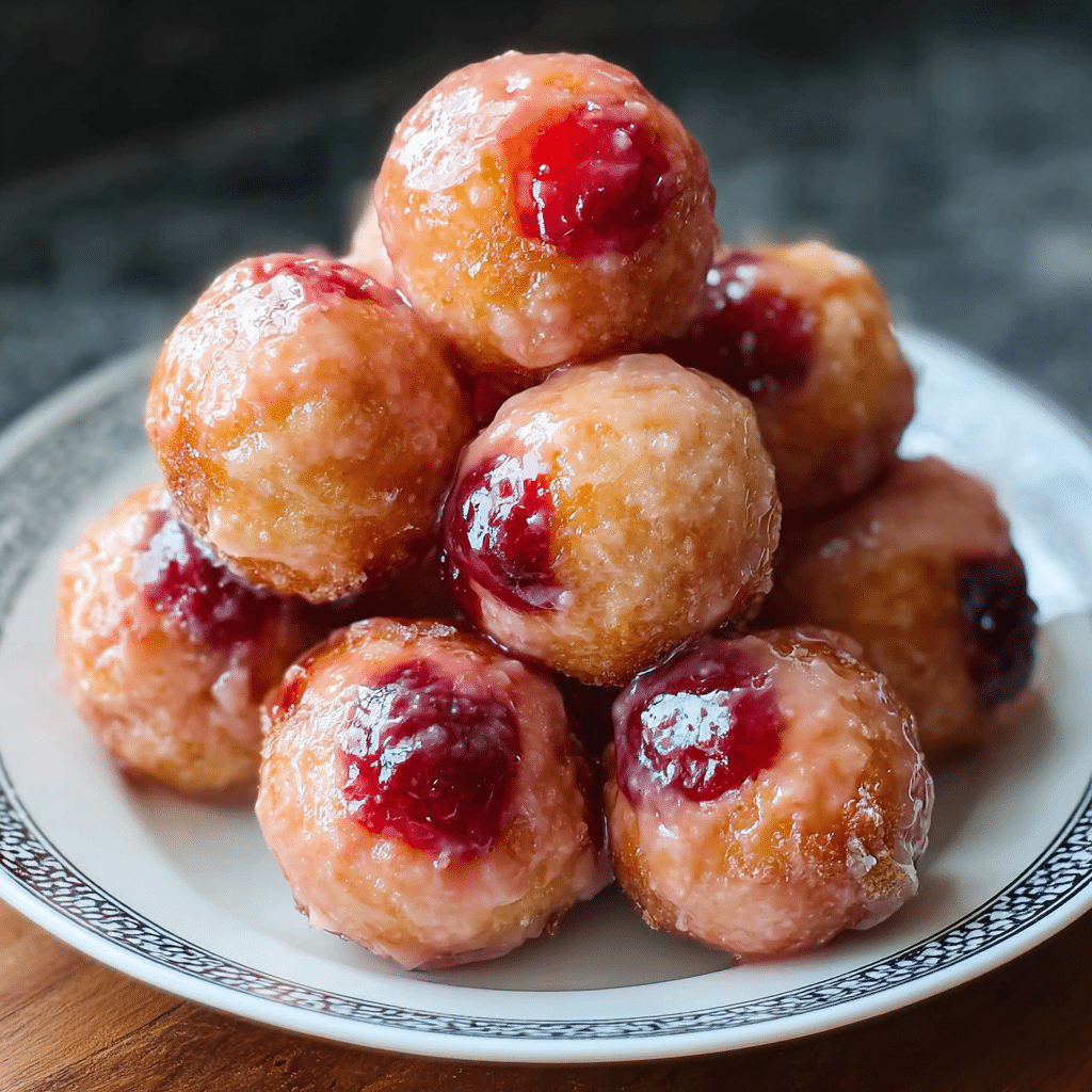 Cherry Glazed Doughnut Holes: Perfect Homemade Recipe Guide