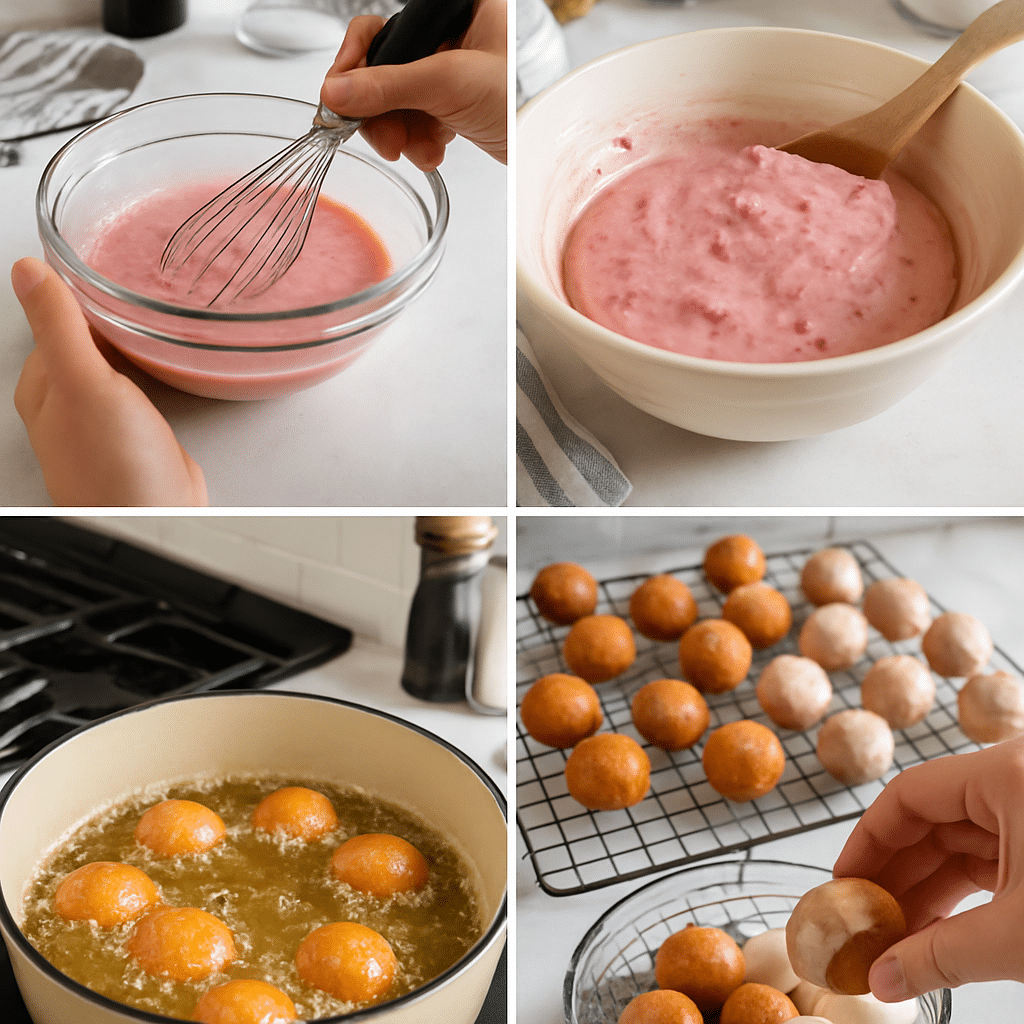 Cherry Glazed Doughnut Holes: Perfect Homemade Recipe Guide
