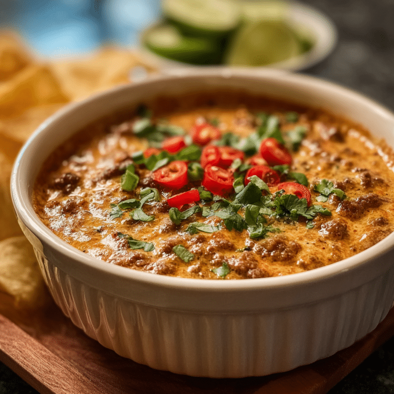 Crockpot Beef Rotel Dip - Easy Cheesy Party Appetizer Recipe