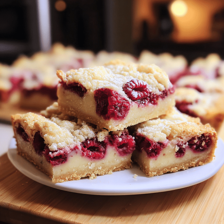 White Chocolate Raspberry Bars: Perfect Sweet Treats Recipe