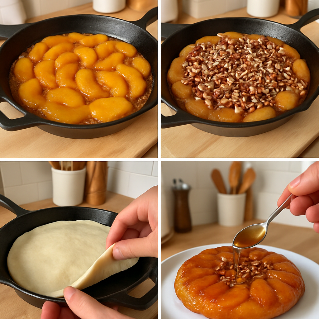 Apple Pecan Tarte Tatin: Perfect French Dessert Recipe