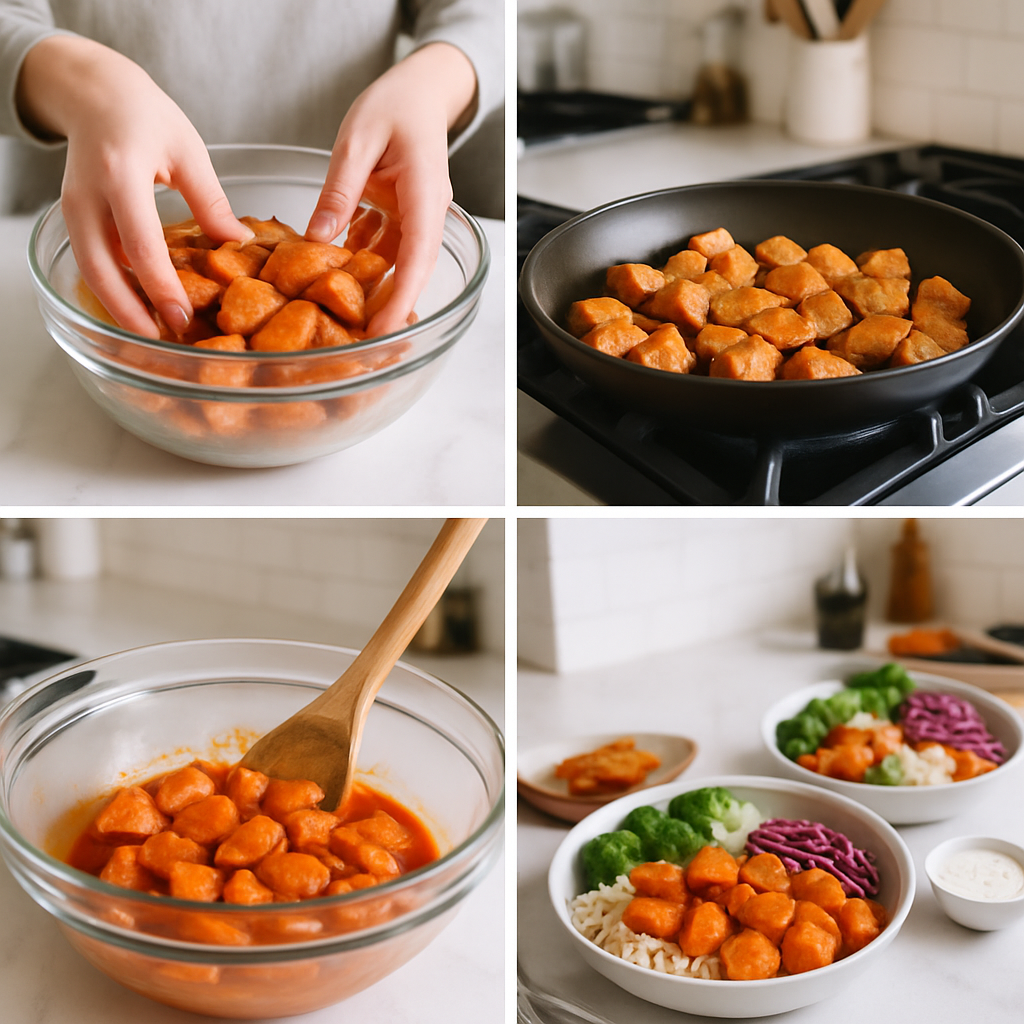 Buffalo Chicken Power Bowls: Amazing Healthy Recipe Ready