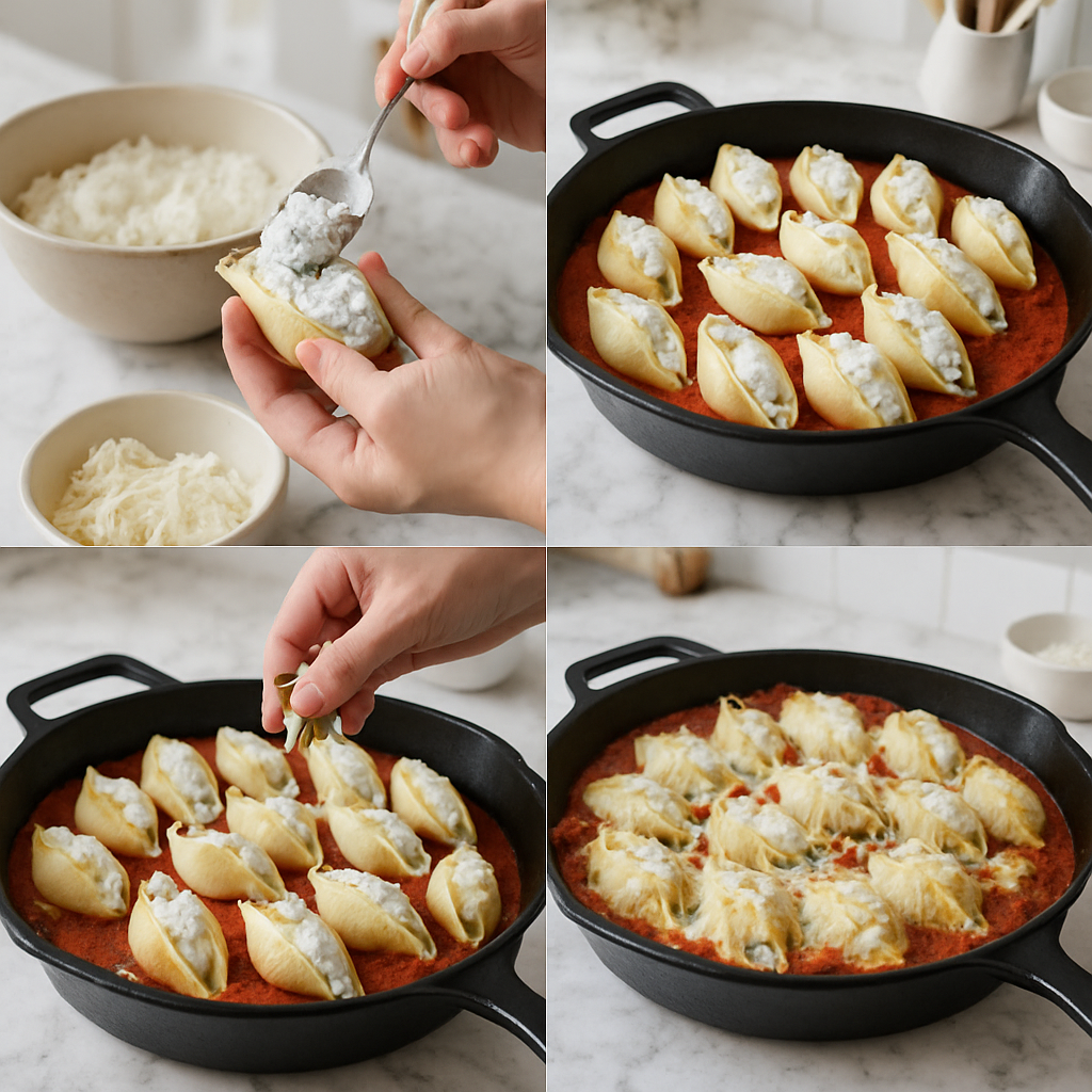 Cheesy Stuffed Shells: Amazing Recipe for Perfect Dinner