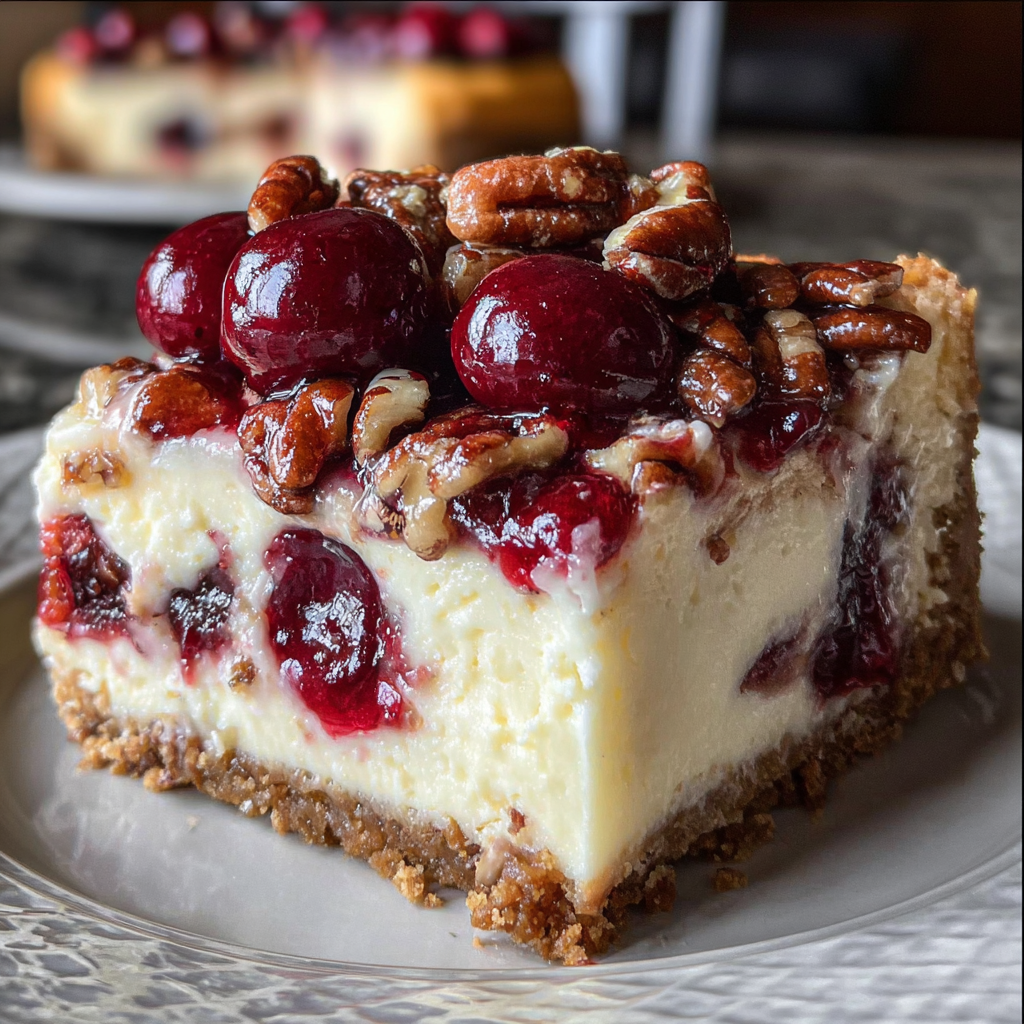 Cherry Pecan Cheesecake: Perfect Creamy Dessert Recipe