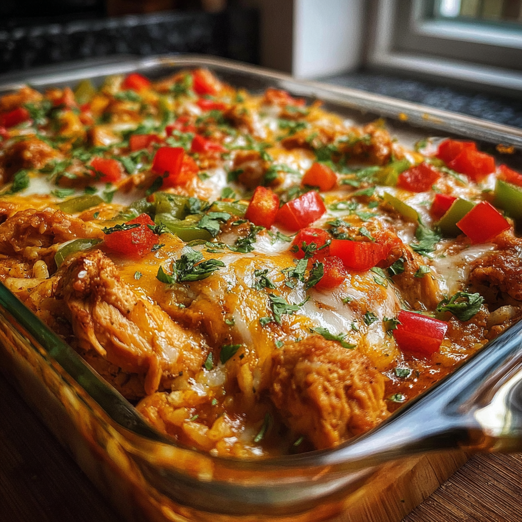 Fajita Chicken Casserole: Amazing Baked Recipe Ready Fast
