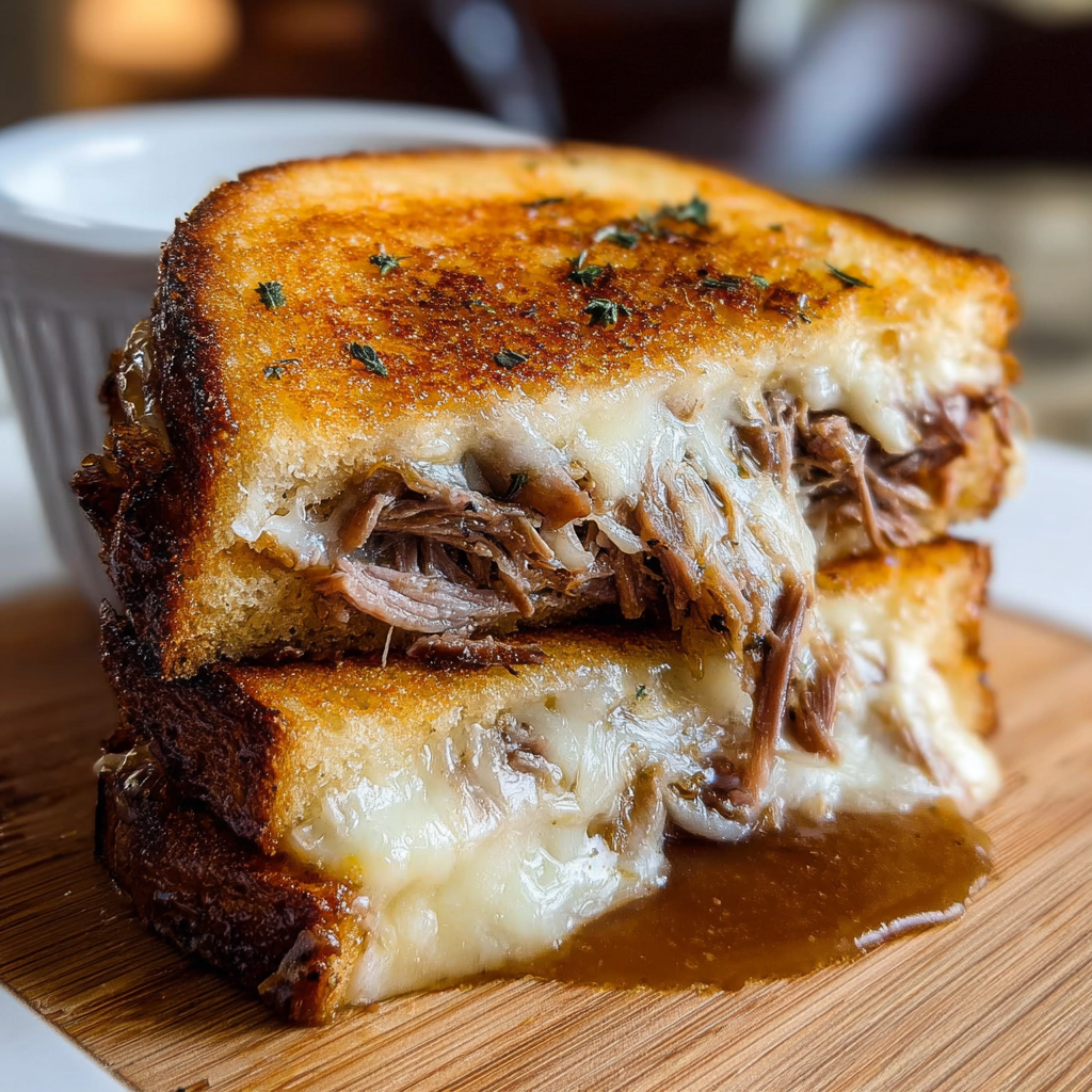 French Dip Grilled Cheese: Amazing Sandwich Recipe Guide
