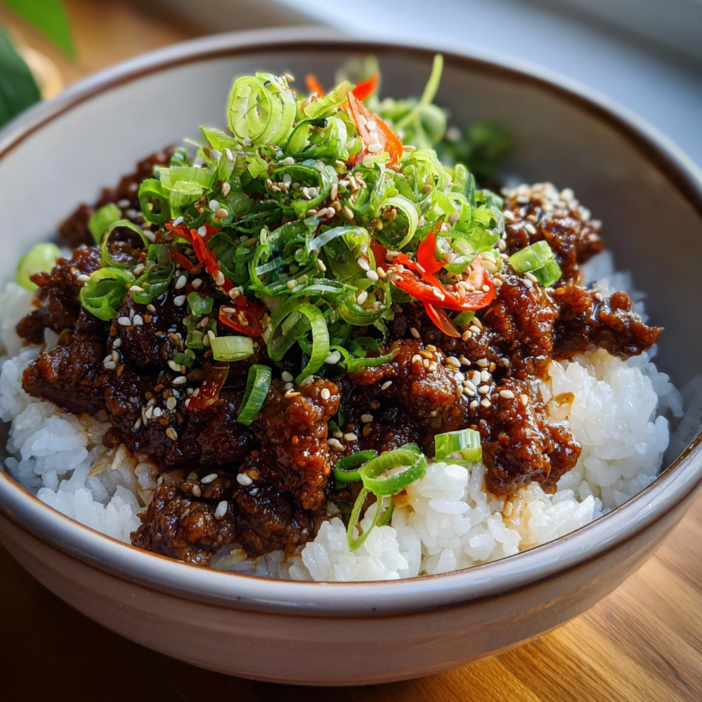 Korean Beef Bowl: Amazing 20-Minute Recipe Ready Fast