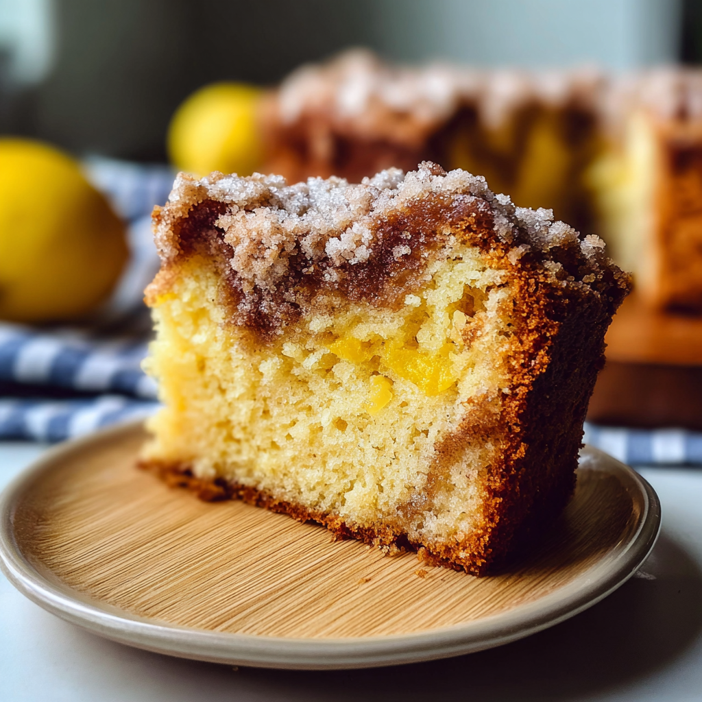 Lemon Coffee Cake: Perfect Moist Recipe with Citrus Glaze