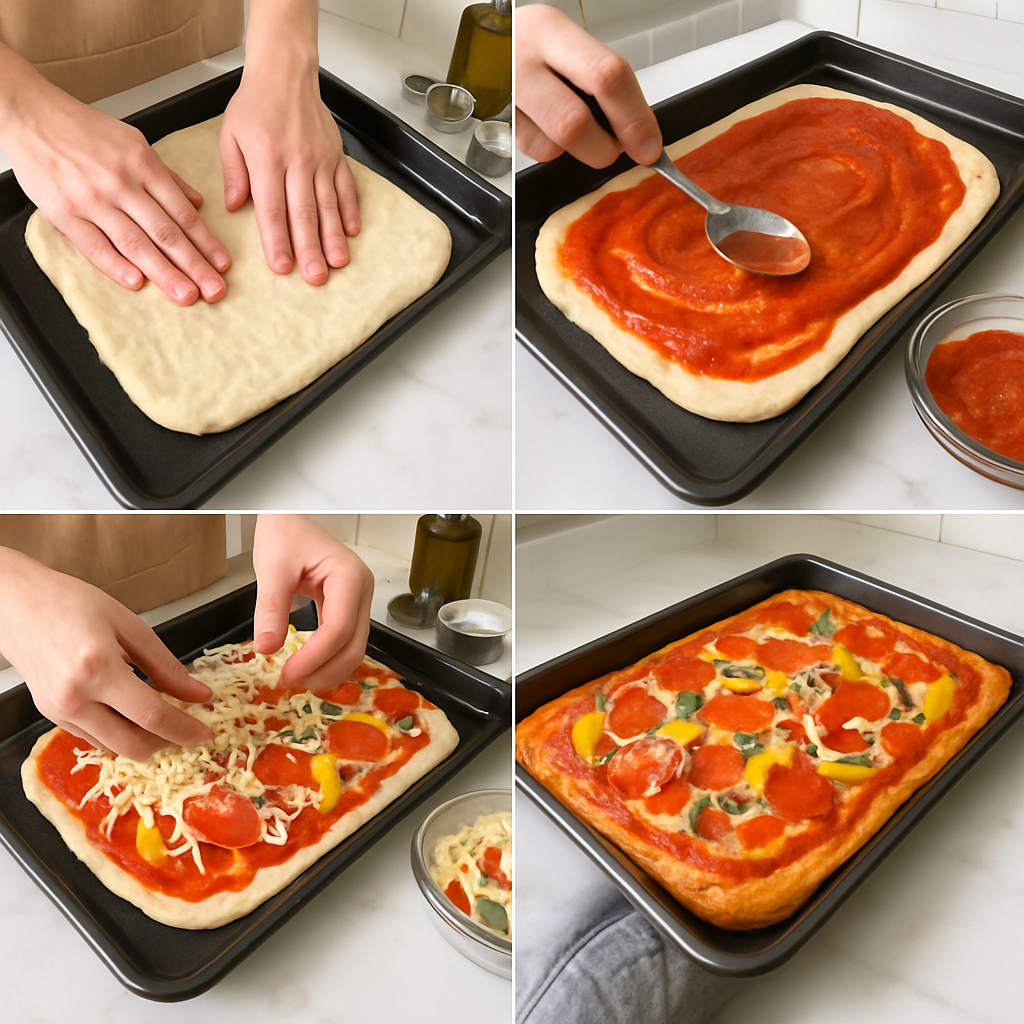 Sheet Pan Pizza: Perfect Family Recipe Ready in 30 Minutes