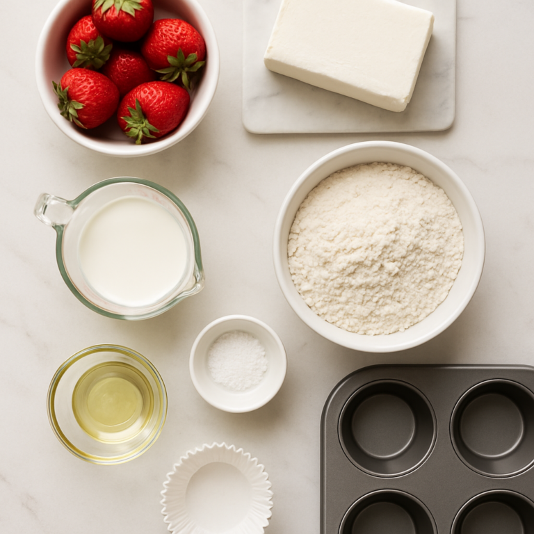 Strawberry Cream Cheese Muffins: Perfect Bakery-Style Recipe