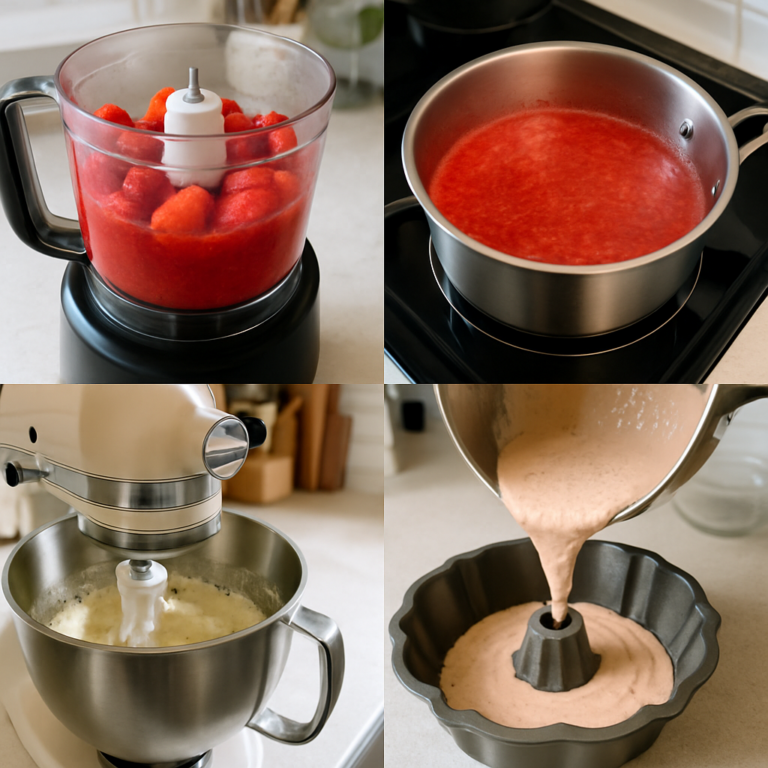 Strawberry Pound Cake: Amazing Fresh Recipe with Easy Steps