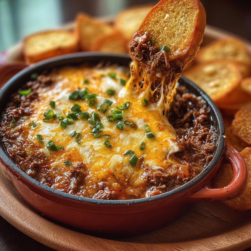 Texas Trash Beef Dip: Amazing Party Recipe Ready in Minutes
