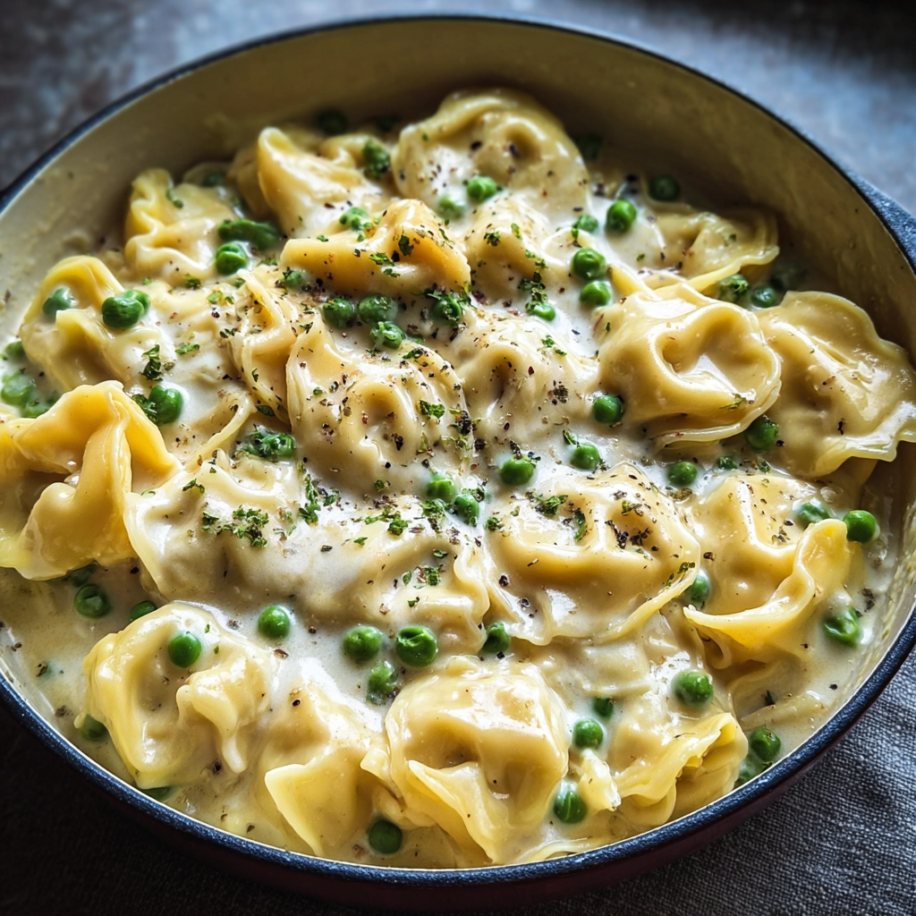 Tortellini Alfredo Peas: Perfect Creamy Pasta Recipe