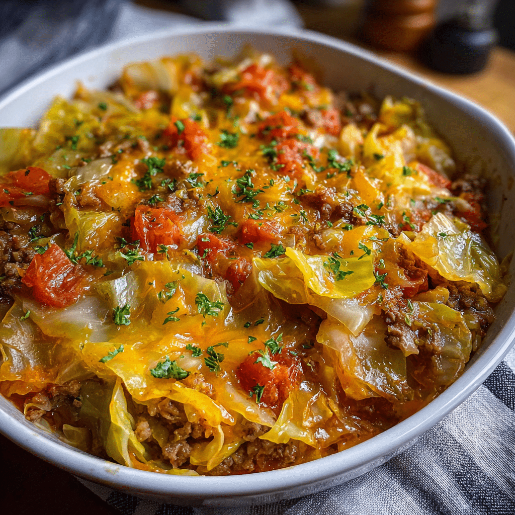 Unstuffed Cabbage Casserole: Amazing One-Pot Family Dinner